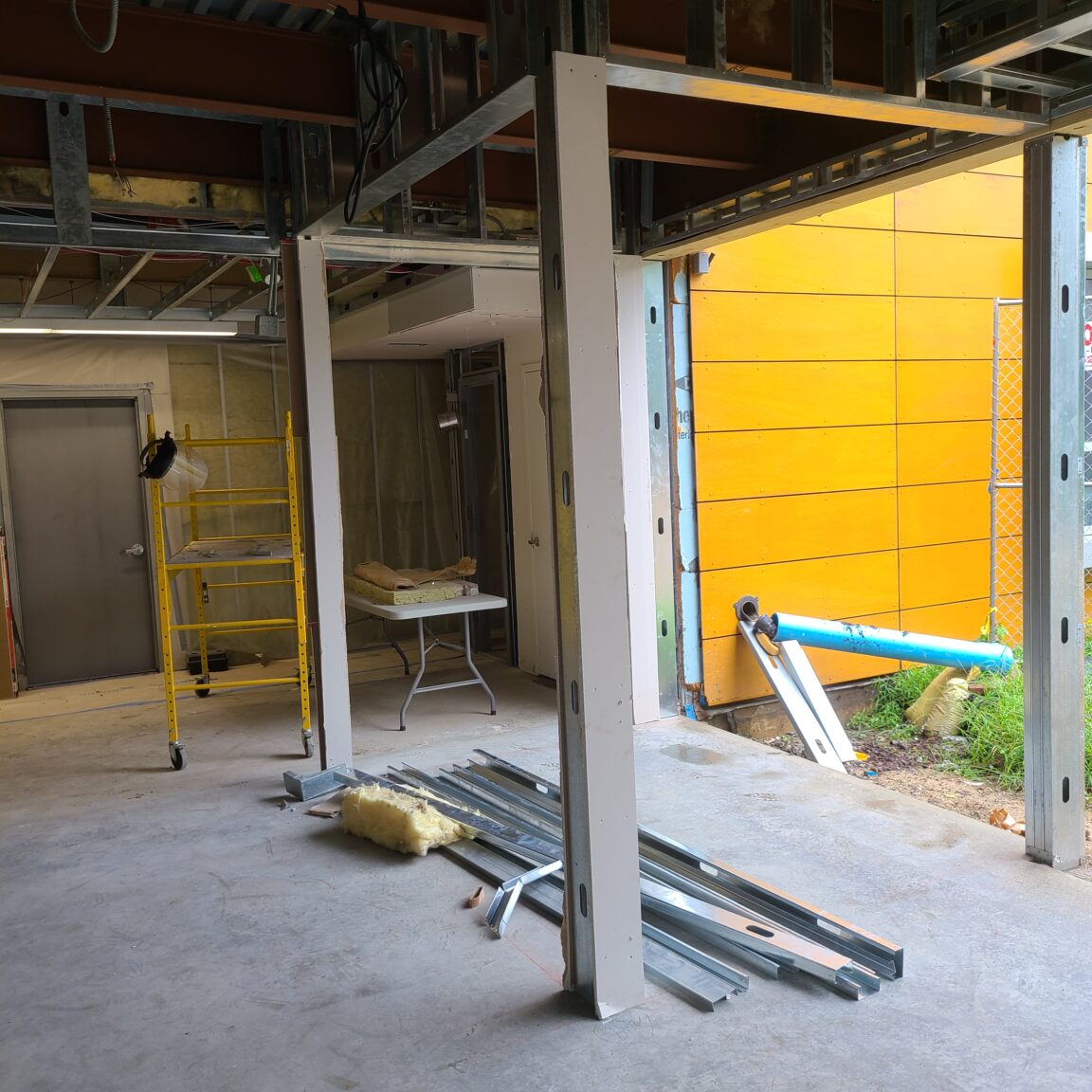 Cafe Construction - Center Moriches Free Public Library